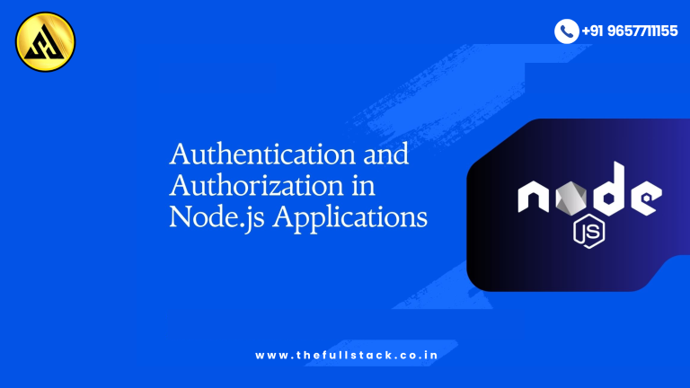 Authentication And Authorization In Nodejs With Jwt Full Stack